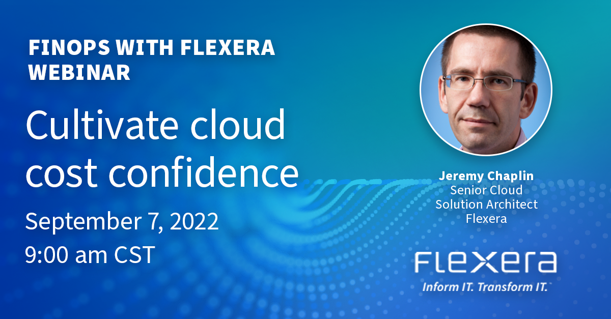 FinOps with Flexera: Cost allocation Webinar | Flexera